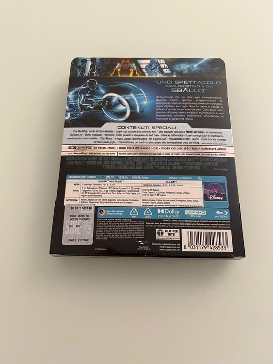 Tron + Tron Legacy (4K Ultra HD + Blu-Ray Disc - SteelBook) (Neu und ...