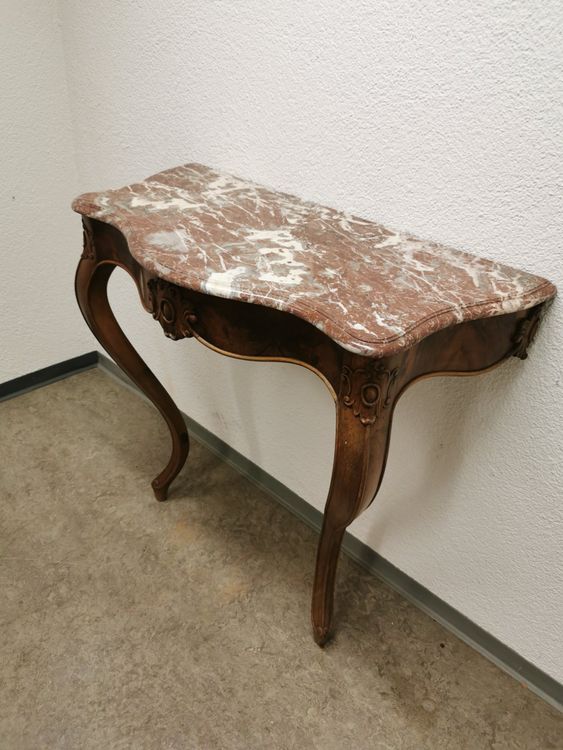 Antike Konsole mit Marmor Konsolentisch Louis XV (Gebraucht) in Toffen ...