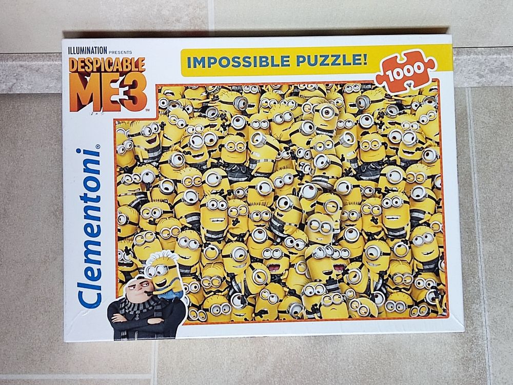 Minions Puzzle Clementoni 1000 NP 40.- (Gebraucht) in Dintikon für CHF ...
