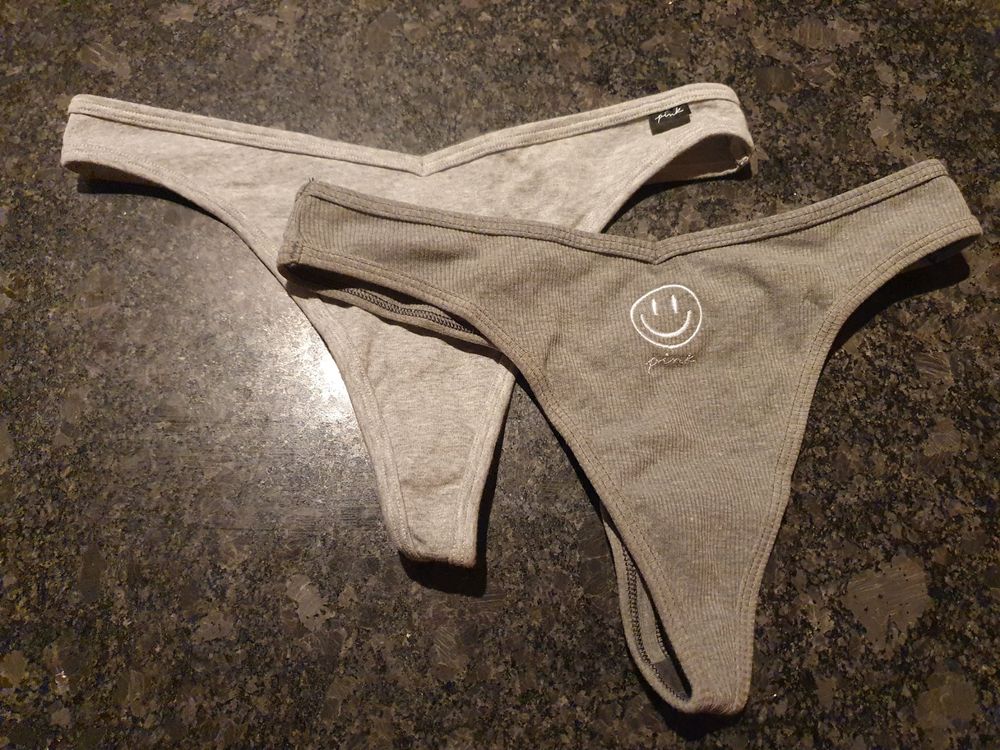 2er-Set Strings (Thong) von Victoria's Secret / Pink, L (Neu und ...