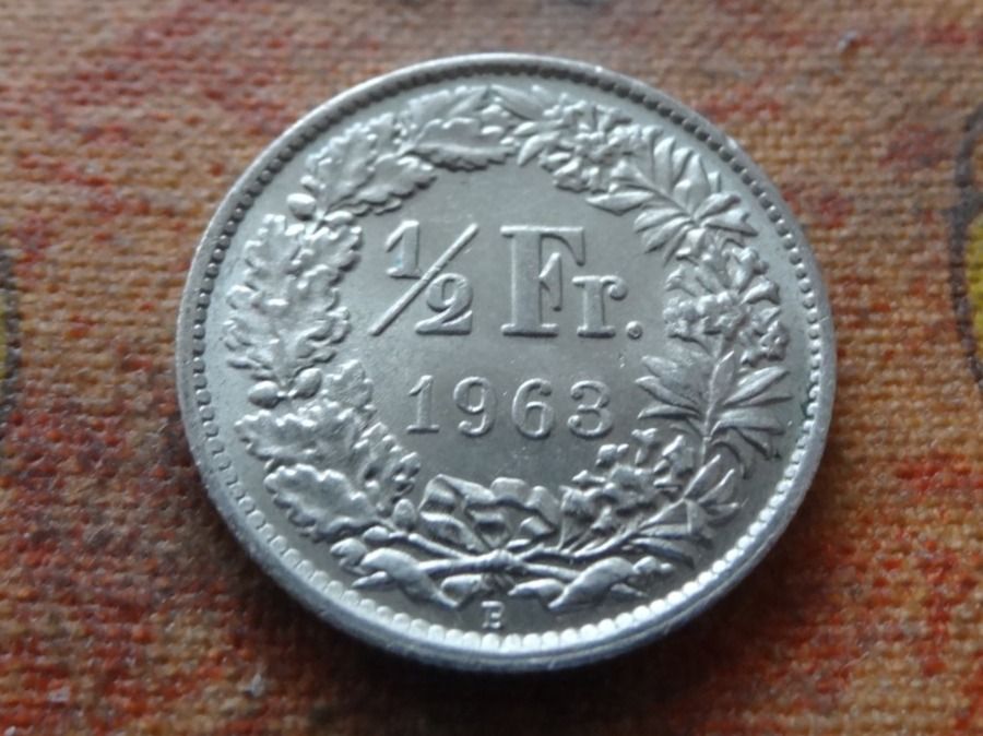 1/2 Fr. 1963 | Kaufen auf Ricardo