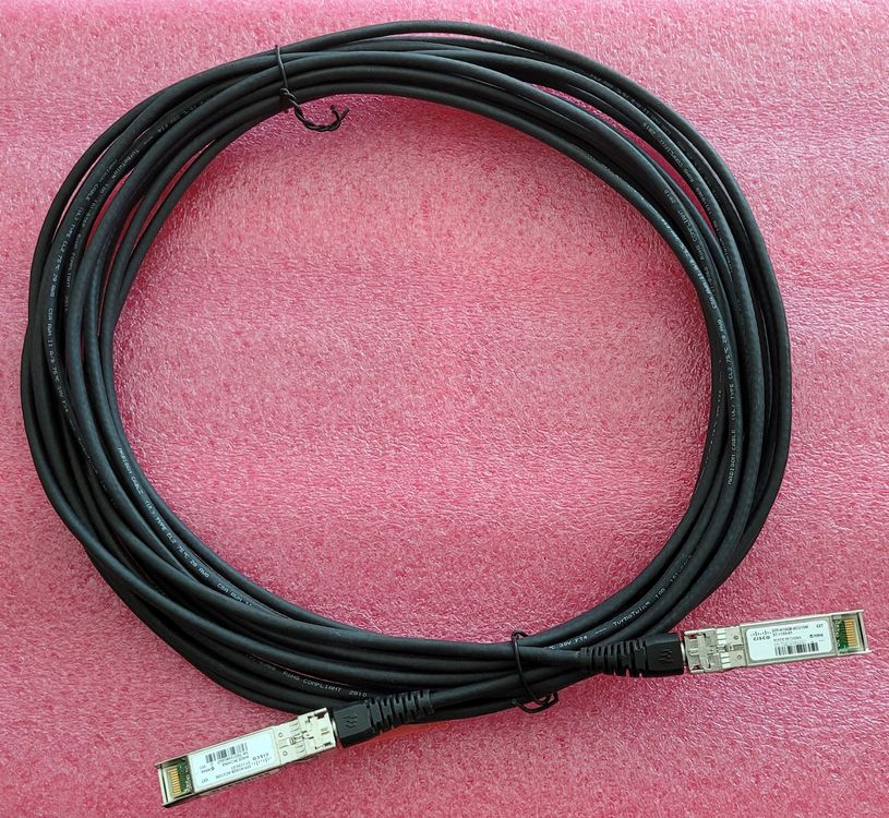 10m CISCO TWINAX SFP+ 10GB / SFP-H10GB-ACU10M / ACTIVE ACU | Kaufen auf ...