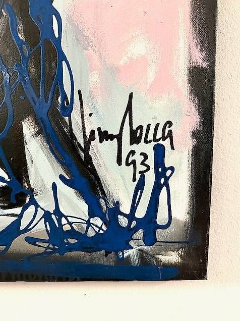 Jimmy Locca Gemälde "Chevaux et son Jockey" 1993 (Gebraucht) in Nidau ...
