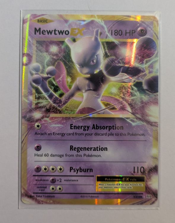 Mewtwo EX Evolutions XY 2016 52/108 Mint (Gebraucht) in Bubikon für CHF ...