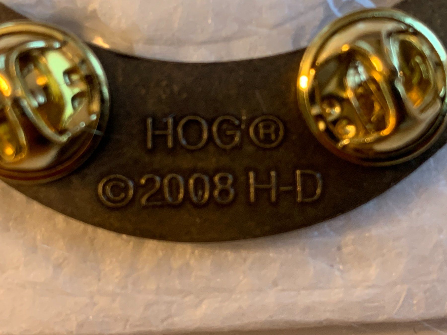 Harley Owners Group 2010 Patch mit Pin, Top Zustand (Neu und ...