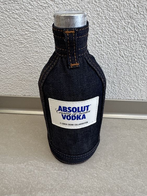 Absolut Vodka Denim, 700 ml, limitiert, selten (Neu und originalverpackt) in Mettmenstetten für ...