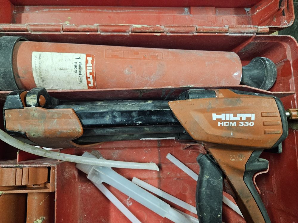 Hilti HDM 330 Kartuschenpistole mit Zubehör im Koffer (Gebraucht) in ...