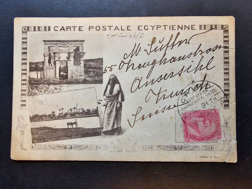 PK Postkarte Ägypten sehr alt (Gebraucht) in Dallenwil für CHF 2 – mit Lieferung auf Ricardo kaufen