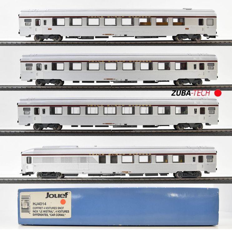 Jouef HJ4014 4-Tlg. Wagenset TEE "Le Mistral" SNCF H0 GS OVP | Kaufen ...