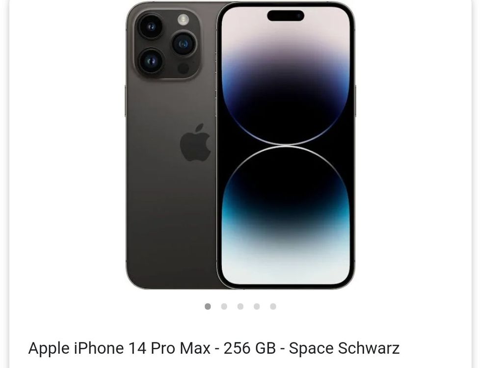 NEU iPhone 14 pro MAX 256 GB (Neu und originalverpackt) in Büron für CHF 1145 – mit Lieferung ...