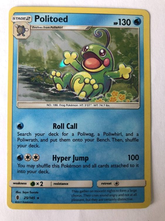 Politoed - Holo - Rare Pokemon | Kaufen auf Ricardo