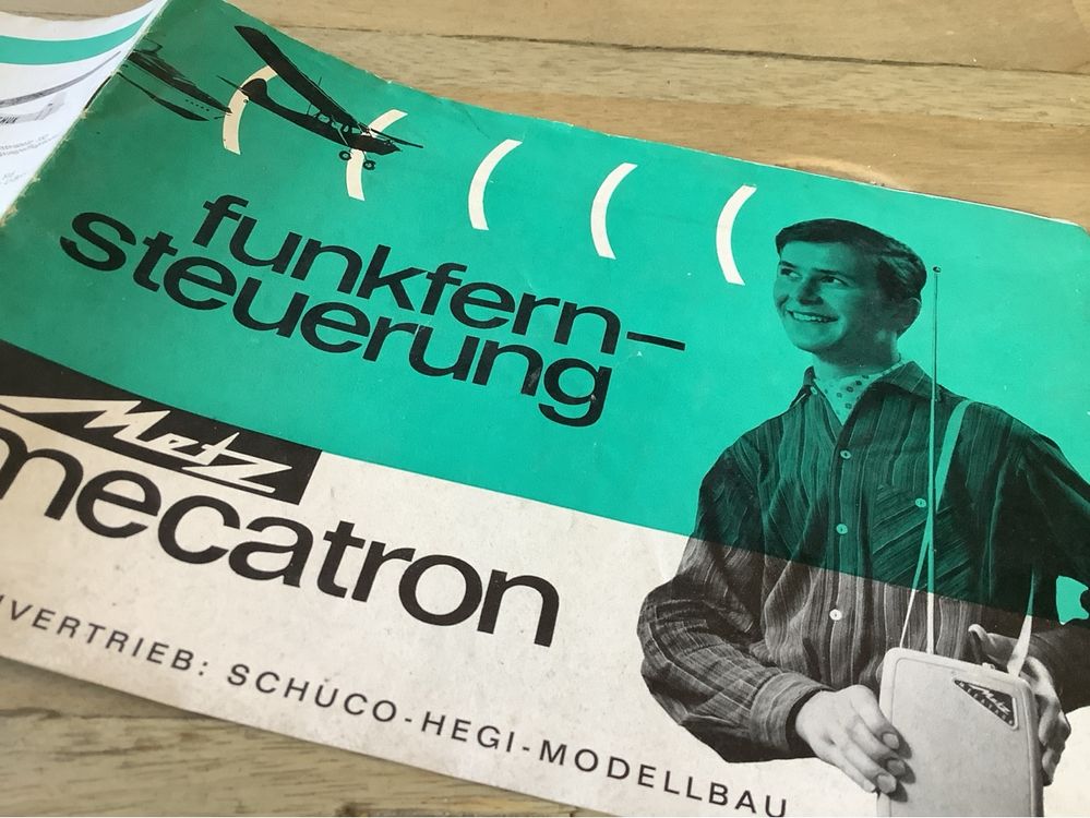 RARITÄT Metz Mecatron Fernsteuerung Prospekt / Katalog 1962 | Kaufen ...
