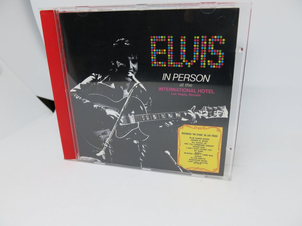 Cd Elvis In Person At The International Hotel Las Vegas 1969 Kaufen
