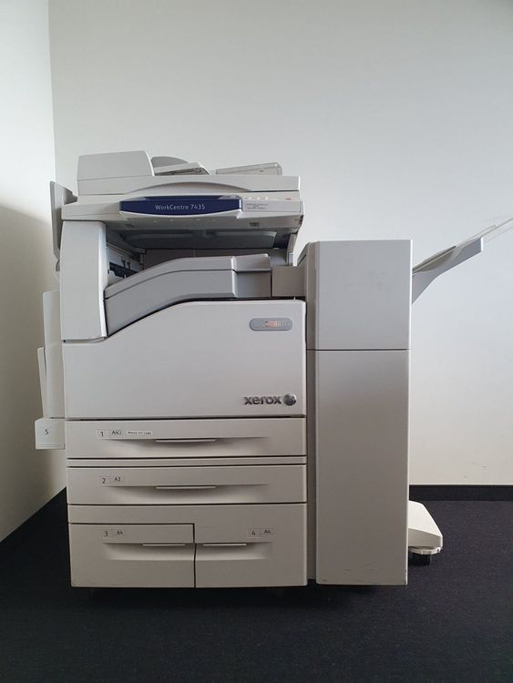Xerox Workcentre 7435, viel Austauschmaterial und Toner (Gebraucht) in ...