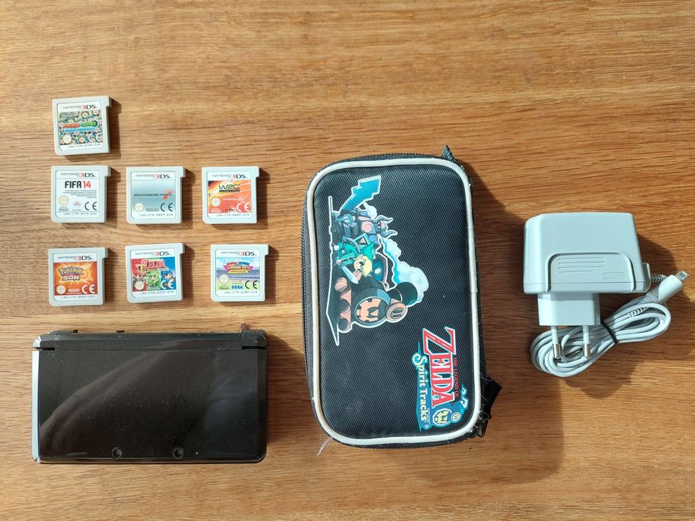 Nintendo 3DS + 7 kinderfreundliche Spiele | Kaufen auf Ricardo