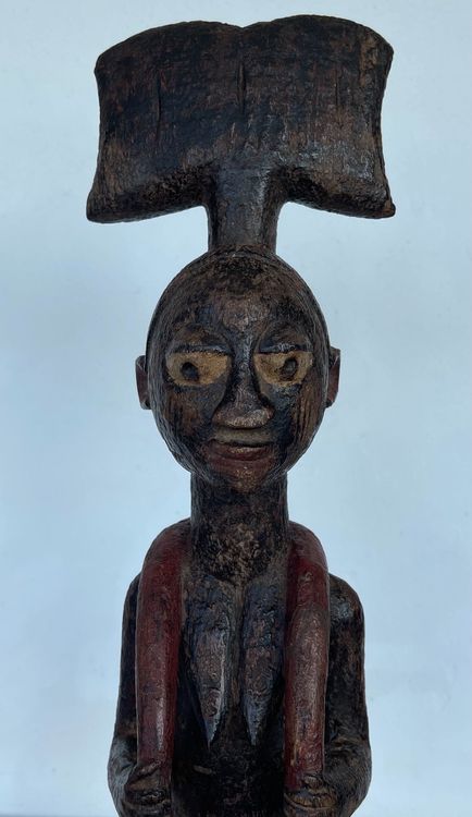Rarität groses feine alte Yoruba Shango Figur Nigeria H 54cm (Gebraucht ...