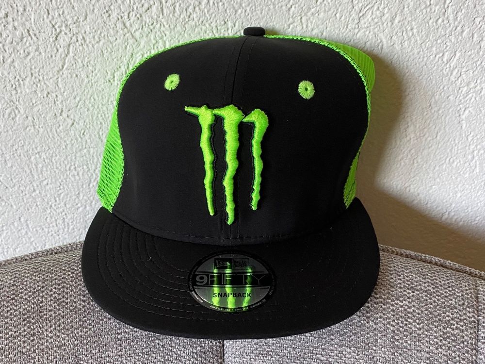 MONSTER Energy Drink Cap schwarz- grün (Neu (gemäss Beschreibung)) in ...
