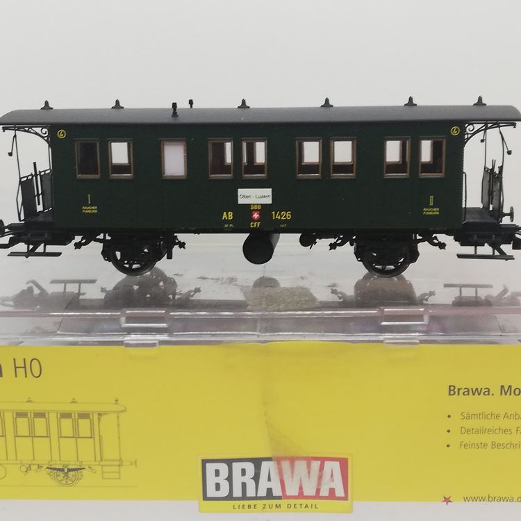 Brawa 2402, Personenwagen, SBB 1426 | Kaufen auf Ricardo