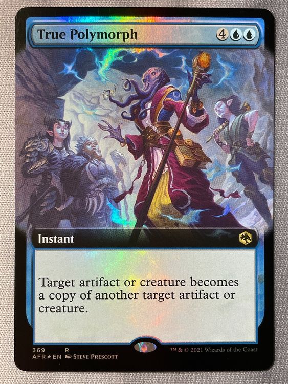 True Polymorph Variant FOIL Forgotten Realms Boosterfrisch | Kaufen auf ...