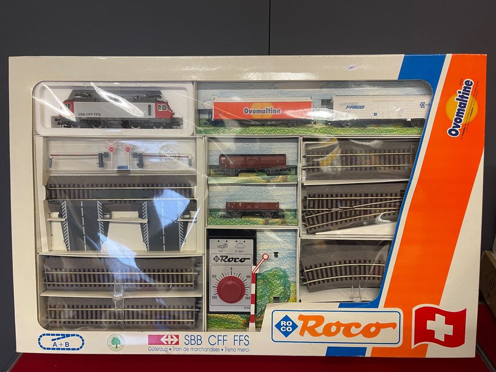 Roco Modelleisenbahn Starterset alles dabei/Neu Ovomaltine | Kaufen auf Ricardo