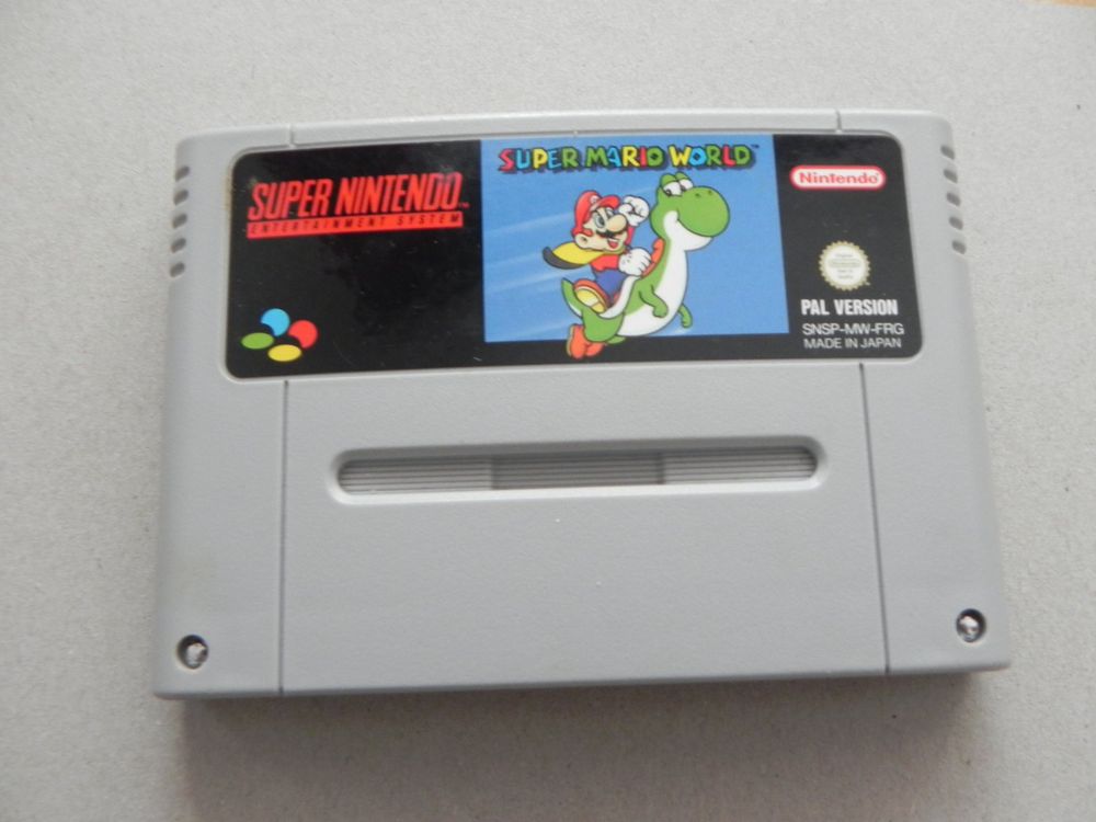 Nintendo SNES Game Super Mario World | Kaufen auf Ricardo