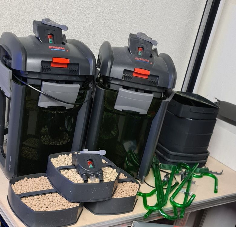 2x EHEIM professionel 3 1200XL + Zubehör (Gebraucht) in Affoltern am Albis für CHF 211 – mit ...
