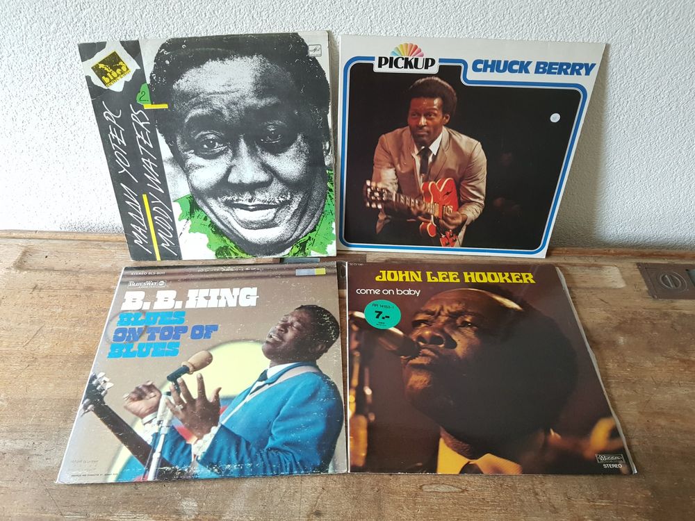 Blues /Rock'N'Roll Vinyl Set 4x LP (Gebraucht) in Zezikon für CHF 15 ...