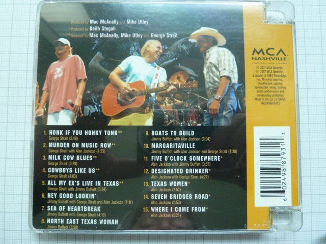 Jackson, Strait & Buffett (Country) - Live at Texas Stadium (Gebraucht ...