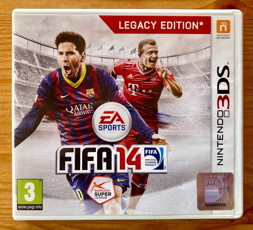 FIFA 14 Legacy Edition (Deutsch) - 3DS (Gebraucht) in Zürich für CHF 6.3 – mit Lieferung auf ...