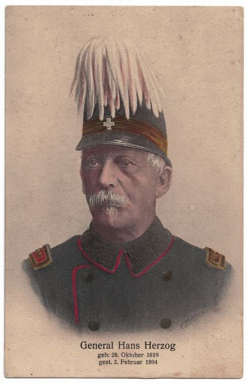 General Hans Herzog, um 1910-15 (Gebraucht) in Frauenfeld für CHF 8.2 ...
