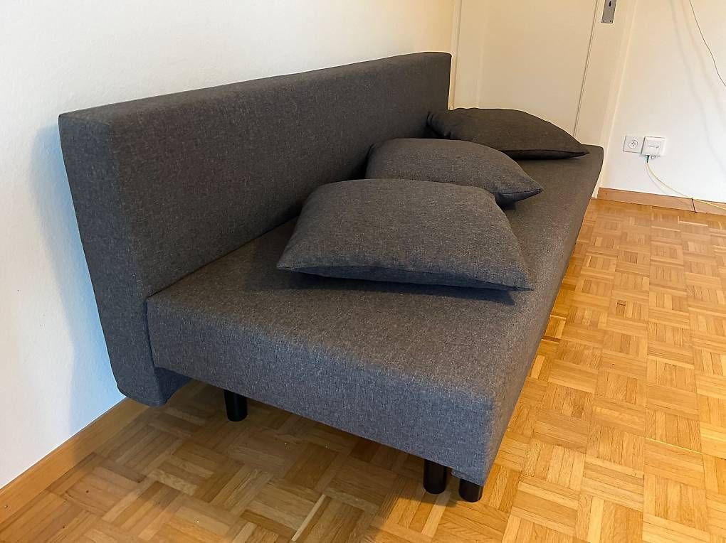 IKEA ASARUM Schlafsofa (Art.-Nr. 502.846.47) in Dunkelgrau (Gebraucht ...