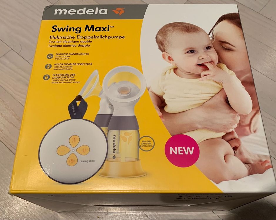 Medela Swing Maxi Elektrische Doppelmilchpumpe (Neu und originalverpackt) in Küsnacht für CHF ...