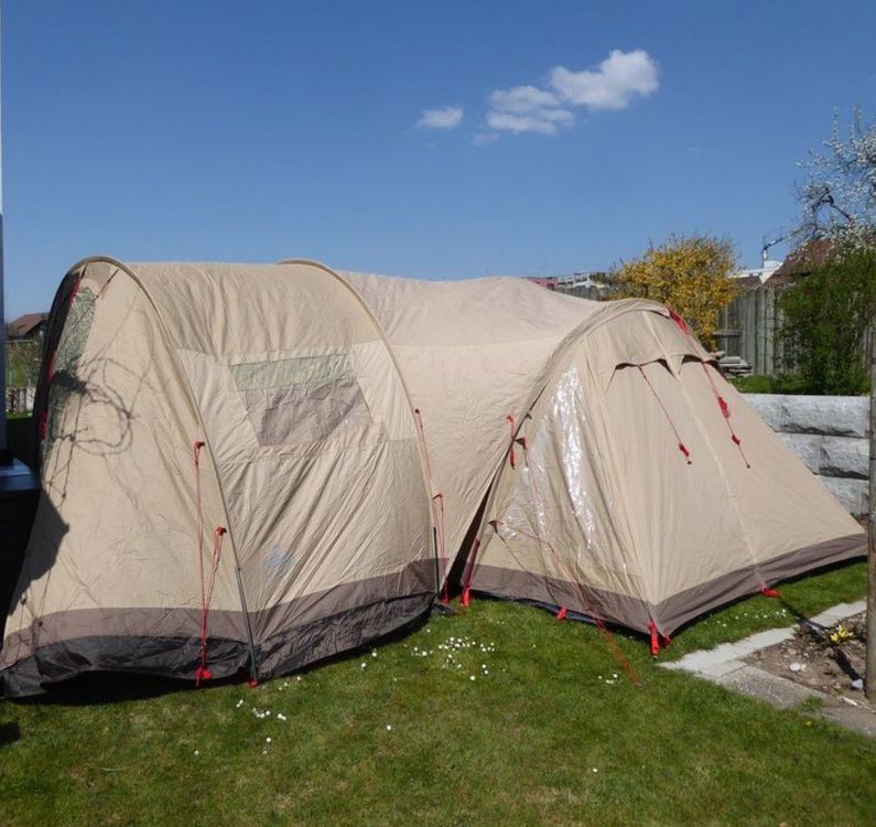 Nomad Tunnelzelt Touarec 6 Air Zelt inkl. Zeltboden + Porch | Acheter ...