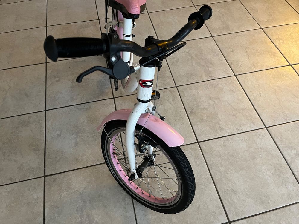 Kindervelo 16 Zoll - Stöckli rose | Kaufen auf Ricardo
