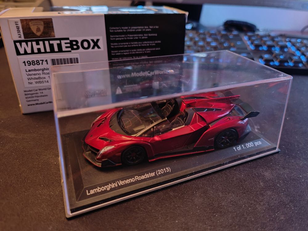 Lamborghini veneno Whitebox 1/43 (Neu (gemäss Beschreibung)) in ...