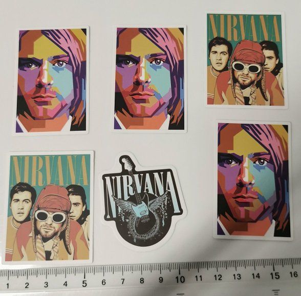 Nirvana - 6 Sticker (Neu (gemäss Beschreibung)) in Wilen b. Wollerau ...