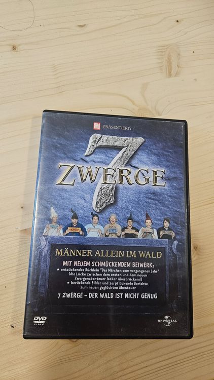 7 Zwerge DVD - MÄNNER ALLEIN IM WALD (Gebraucht) in Escholzmatt für CHF ...