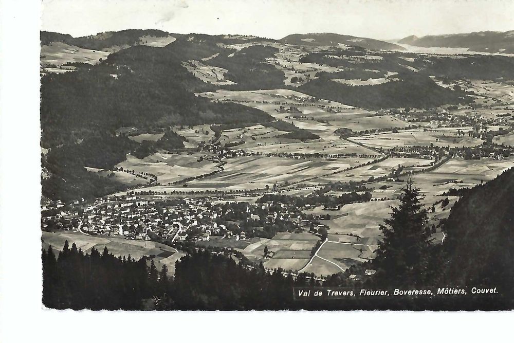 Val de Travers, Fleurier, Boveresse Môtiers Couvet 1960 (Gebraucht) in ...
