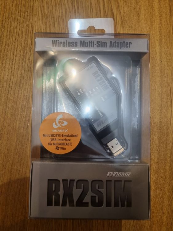 RX2SIM Wireless Multi-Simulator Adapter (USB2SYS) | Kaufen auf Ricardo