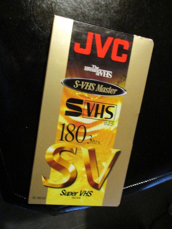 JVC SV 180 Super VHS-Videokassette, 6 Stück, neu und OVP | Kaufen auf Ricardo
