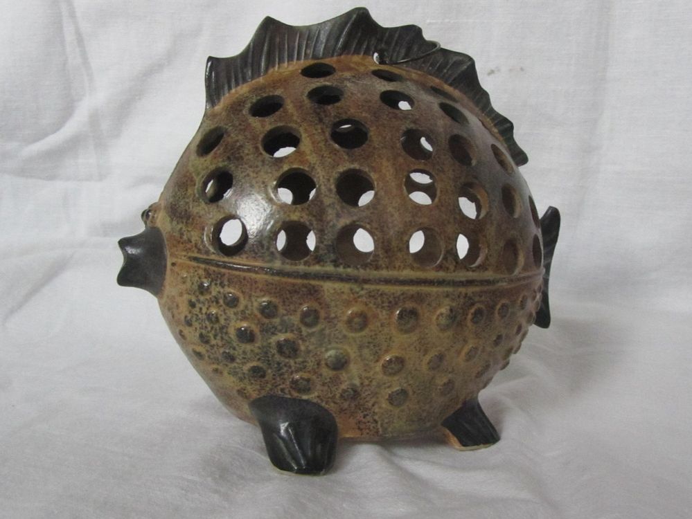 Puffer fish ceramic tealight candle holder (Gebraucht) in Locarno für ...