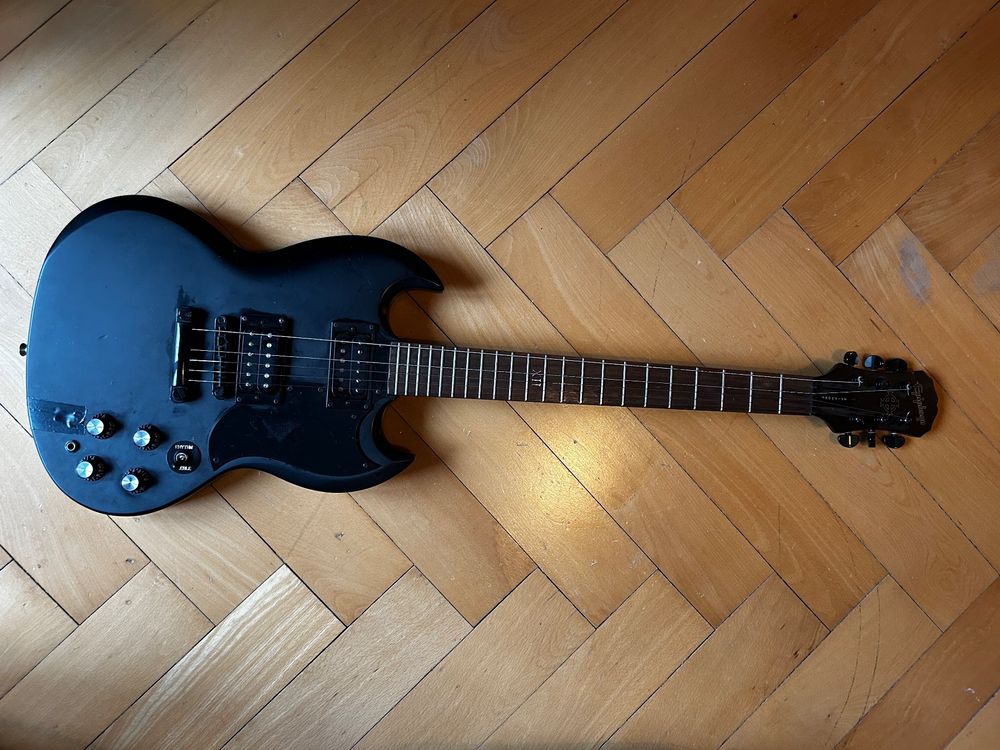 Epiphone G400 SG Gothic - Satin Black E Gitarre (Gebraucht) in Zürich ...