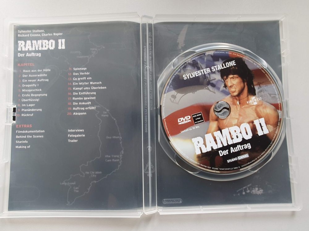 Rambo II - DVD (Gebraucht) in Nürensdorf für CHF 5 – mit Lieferung auf Ricardo kaufen