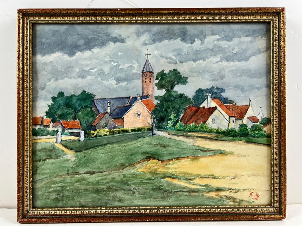 1900er Landschaft Aquarell Signiert. (Gebraucht) in Neuhausen am Rheinfall für CHF 15 – mit ...