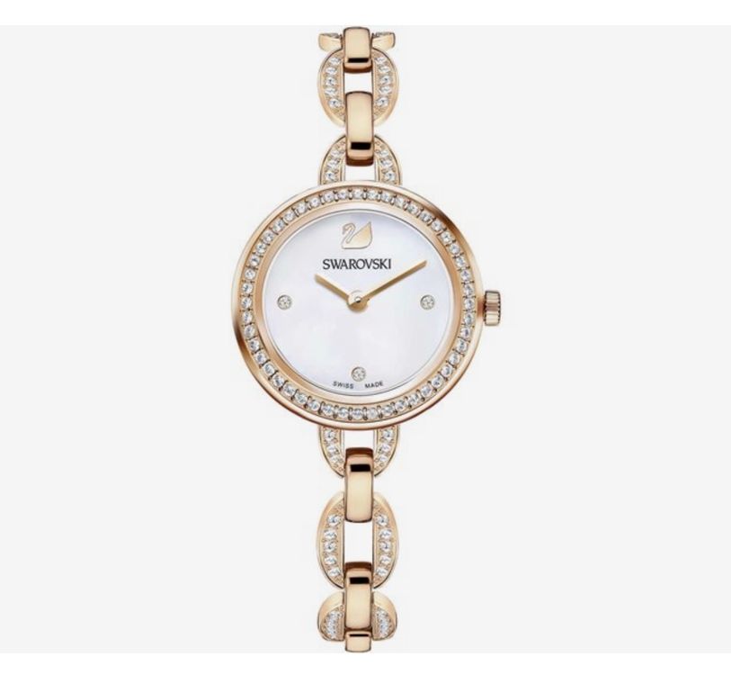 Swarovski Aila Mini Rosé Damen Uhr Mega Np .450.- (Neu und ...