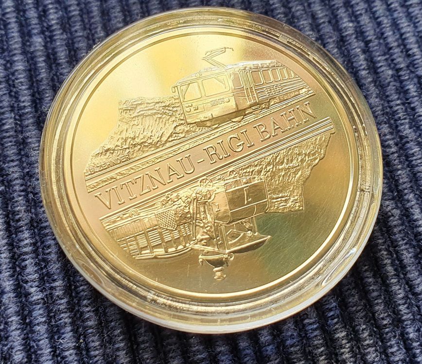 20 Franken Gedenkmünze 2008 Silber Vitznau-Rigi-Bahn | Kaufen auf Ricardo