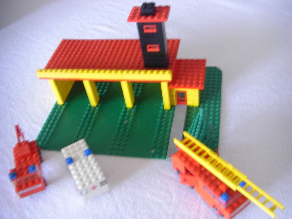Legoland 347 Fire station with minicars 1970, Feuerwache | Kaufen auf ...
