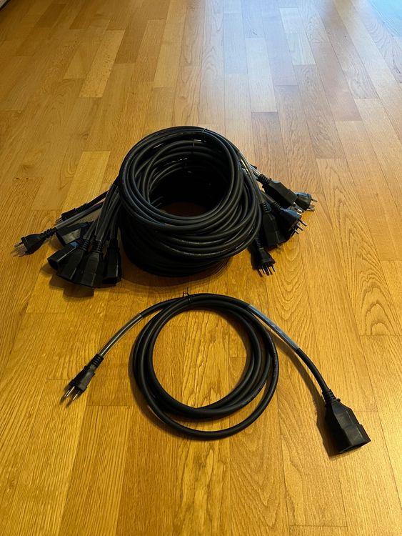 10x Verlängerungskabel 3-Meter / H07RN-F / 3x1,5mm / T12-T13 | Kaufen auf Ricardo