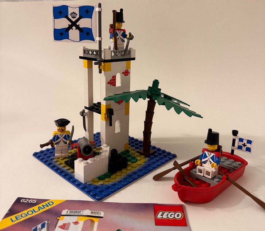 Vintage LEGO Pirates 6265 "Sabre Island", 1989, ab 1.- | Kaufen auf Ricardo