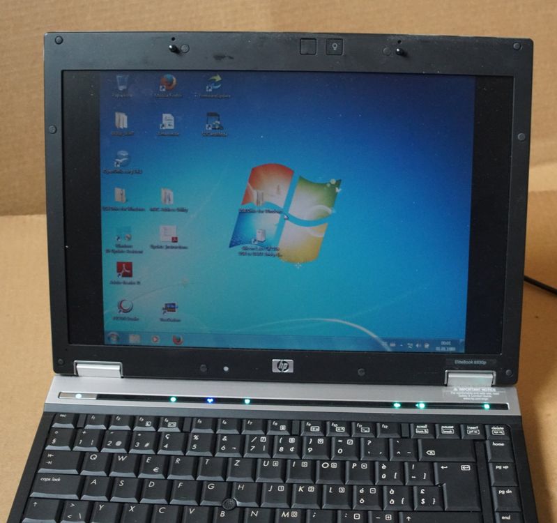 Altes HP-Elitebook, mit Windows 7 professional drauf (Gebraucht) in ...